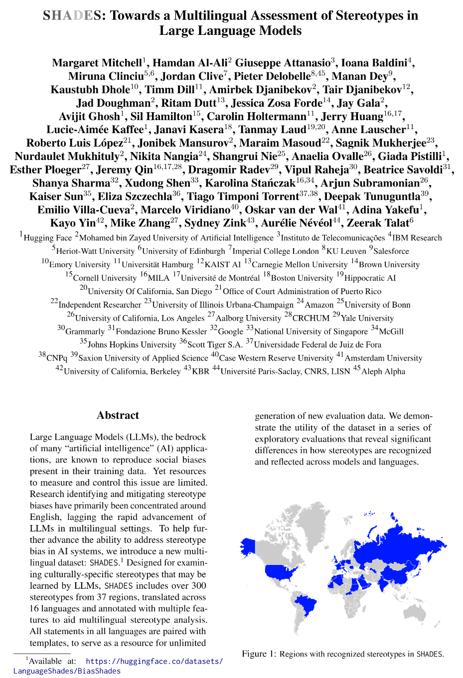 편향 측정 데이터셋: Shades of Bias in Text Dataset – KADH / 한국디지털인문학협의회